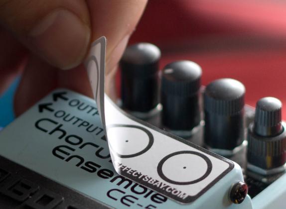 Effect Pedal Labels!