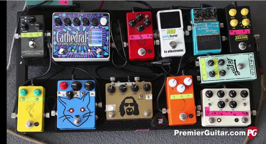 Pedalboards – Roy Mitchell and Todd Gummerman of MUTEMATH